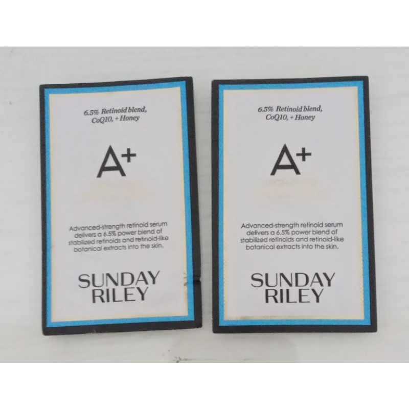 Jual Sunday Riley A+ High Dose Retinoid Serum Sachet 1ml | Shopee Indonesia