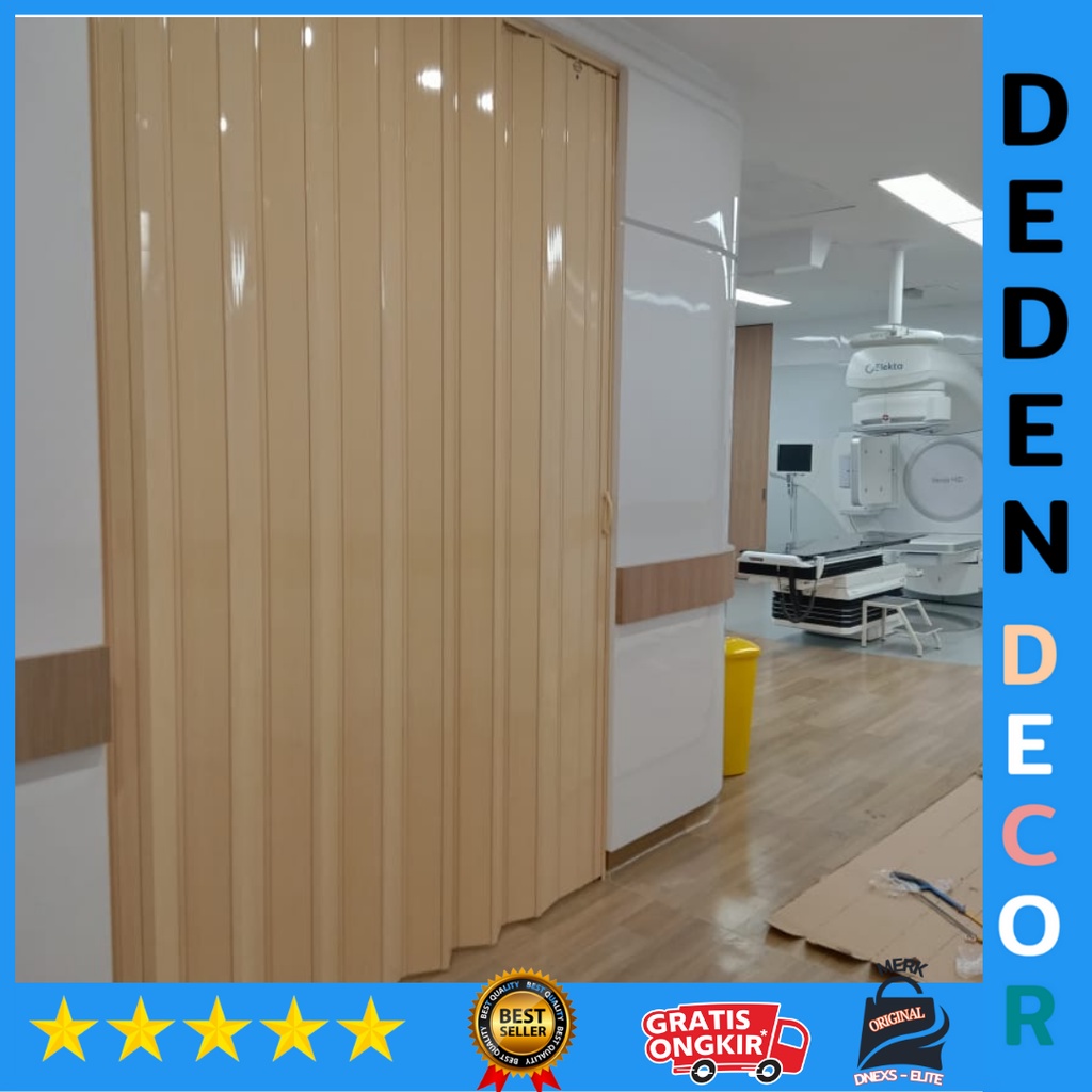 Jual pvc folding door|pintu sekat ruangan|harga murah bahan plastik ...