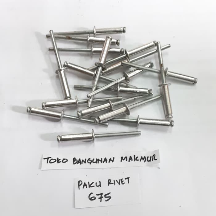 Jual Paku Rivet 675 Paku Rifet Ripet per 20 pcs | Shopee Indonesia