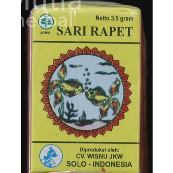 Jual Jamu SARI RAPAT Kotak (isi 10 kotak kecil) | Shopee Indonesia