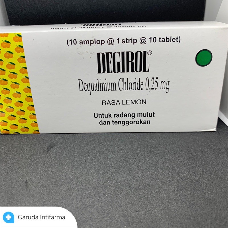 Jual Degirol Lemon Obat Batuk BOX (isi 100 tablet) | Shopee Indonesia
