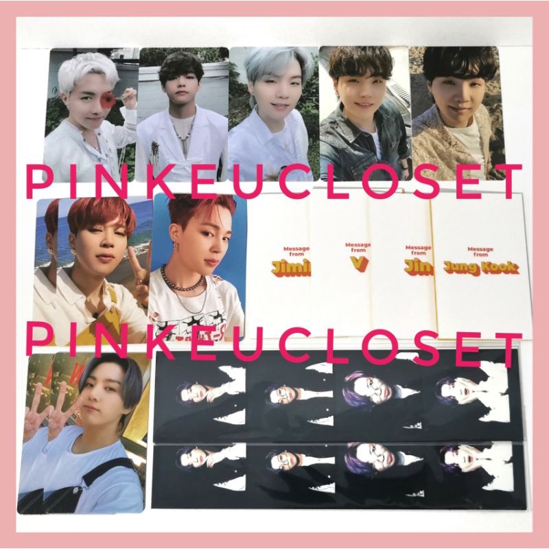 Jual [READY] BTS BUTTER PHOTOCARD / PHOTOSTRIP/ POB / MESSAGE CARD / LUCKY DRAW PWS POWER ...