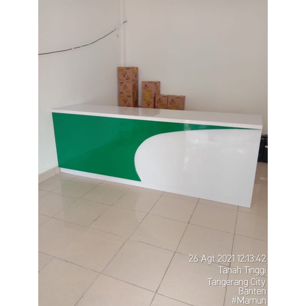 Jual Meja Kasir / Meja Reception / Meja Counter / Meja Bar | Shopee ...