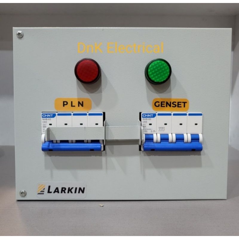 Jual Panel Interlock Switch PLN-GENSET CHINT 4P Ohm Saklar Switch ...