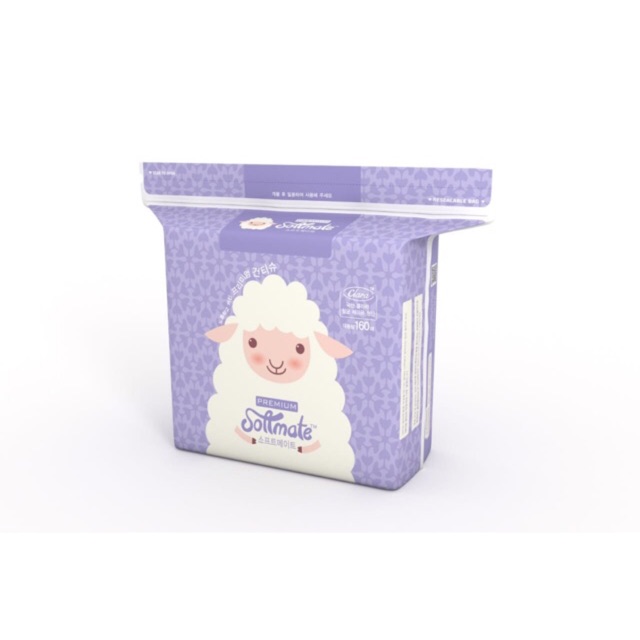 Jual Softmate Premium Tissue (160 sheets) Kering Atau Basah | Shopee ...