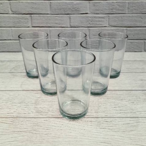 Jual Gelas Kopi /Jamu BBC 208 Kaca / Beling Polos (6 pcs) | Shopee ...