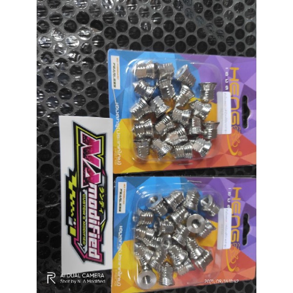 Jual MUR HEAD 12 STAINLESS TYPE PIRAMID MUR HEAD YAMAHA MIO NOUVO FINO ...