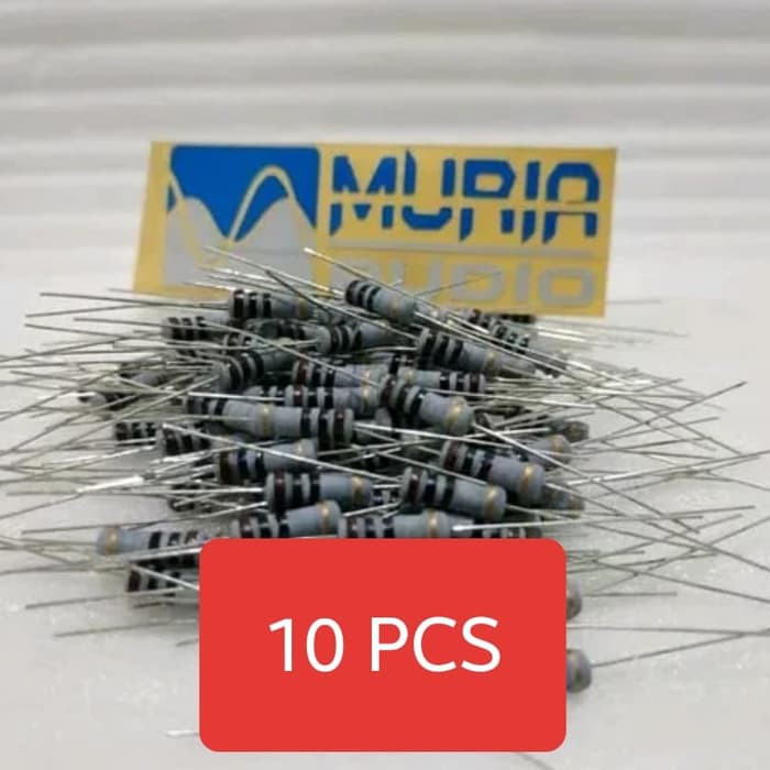 Jual resistor karbon 10ohm 1watt / 10R 1W / 10 ohm 1 watt | Shopee Indonesia