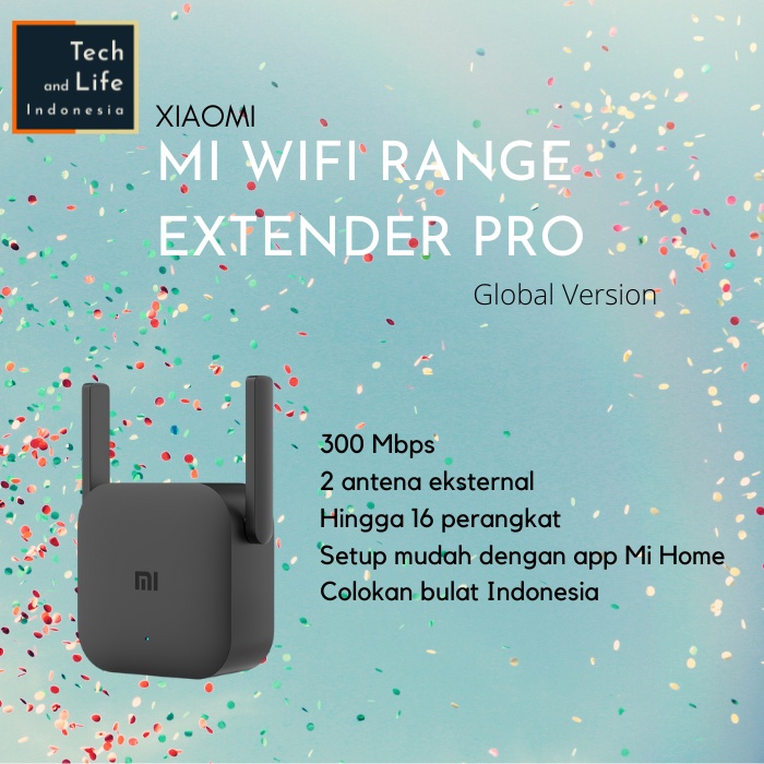 Jual Mi WiFi Range Extender Pro Repeater Amplifier Penguat Sinyal WiFi ...