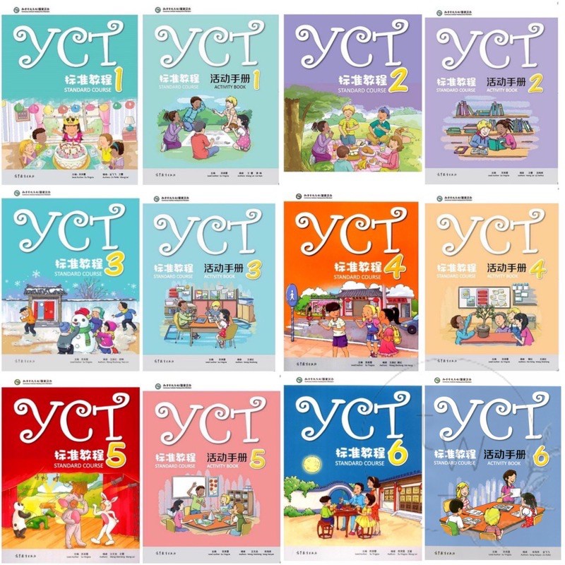 Jual Buku Mandarin YCT 1 2 3 4 5 6 Textbook Activity Book Chinese ujian ...