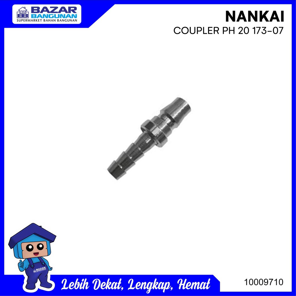 Jual Nankai - Air Coupler Kopler Plug Sambungan Kompresor Angin 173-07 ...