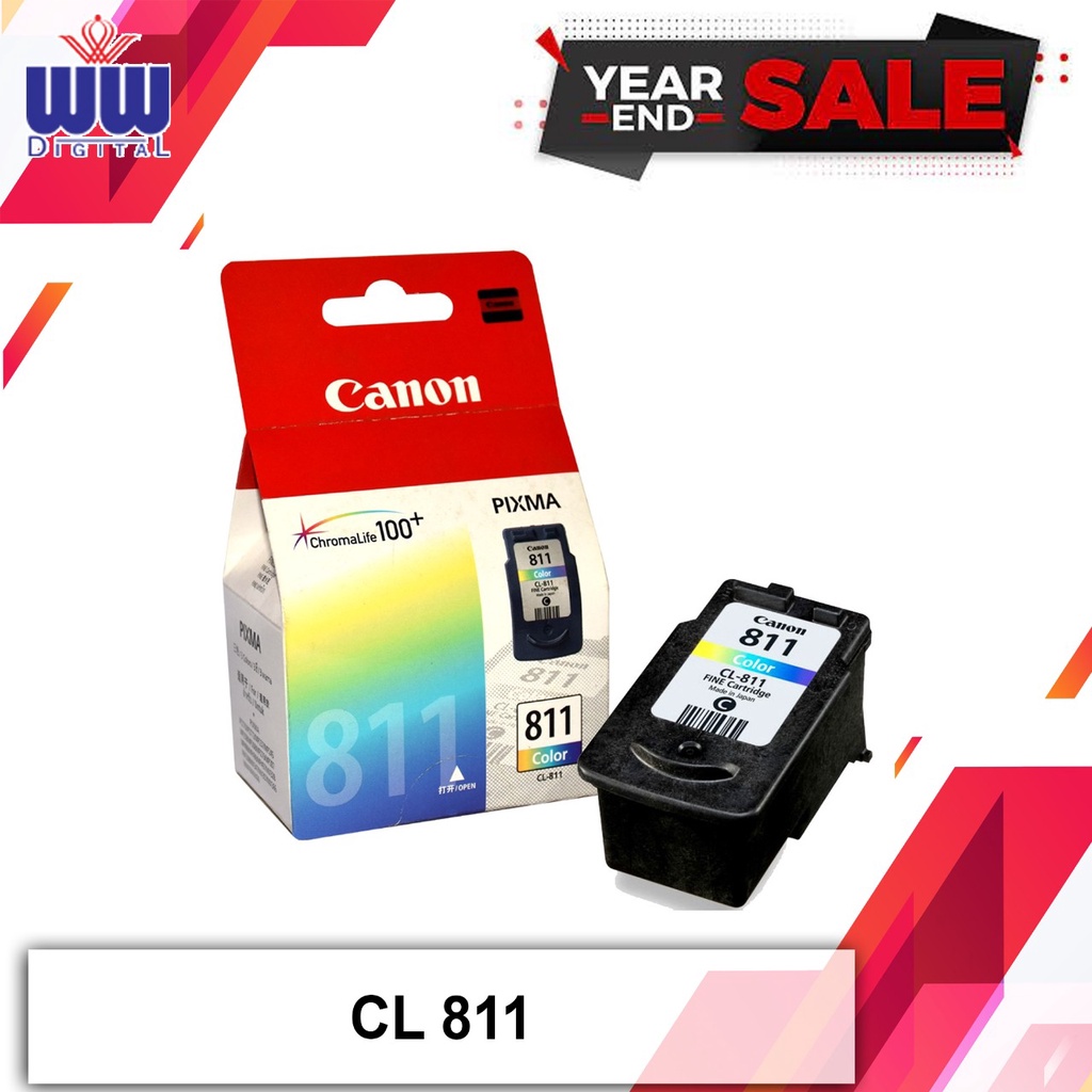 Jual Canon Tinta Cartridge CL-811 Colour - Original | Shopee Indonesia