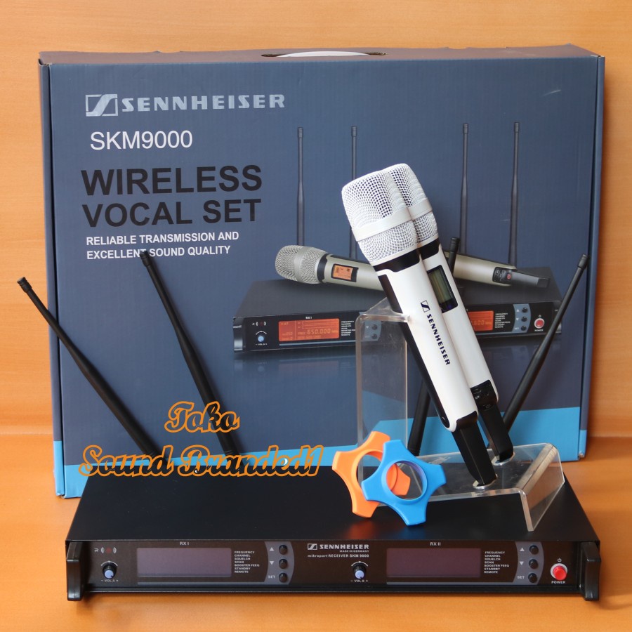 Jual Mic wireless SKM9000 sennheiser skm 9000 4 antena ( grade A ) | Shopee Indonesia
