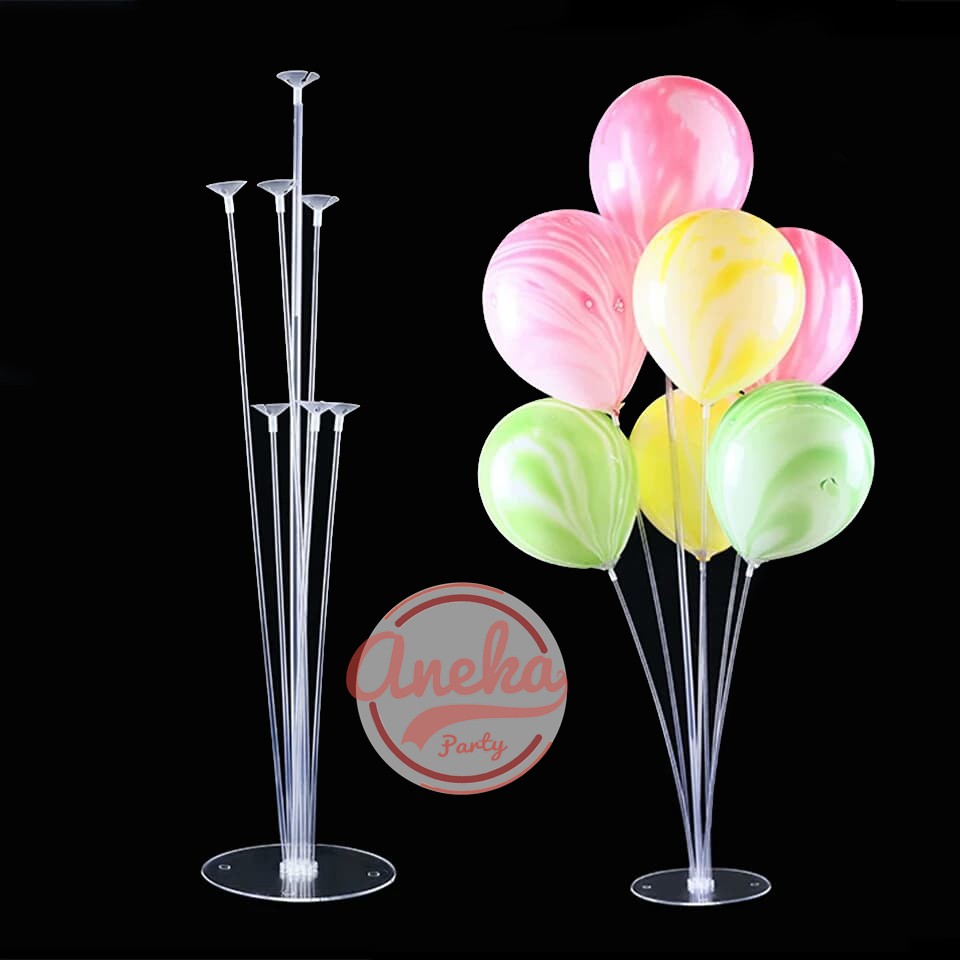 stand balon dekor / Stick Cup Standing Balon dekor / Tatakan balon ...