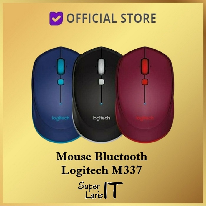 Jual Mouse Wireless Bluetooth Logitech M337 Windows Mac Original Resmi | Shopee Indonesia