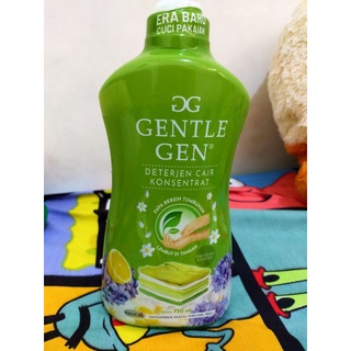 Jual Gentle gen deterjen cair konsentrat 700ml parisienne garden hijau ...