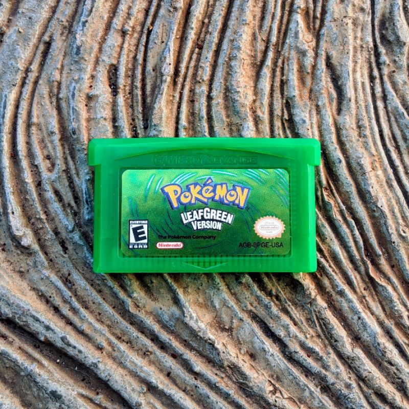 Jual Game Card Kaset Gameboy Advance GBA Pokemon Leaf Green Version ...