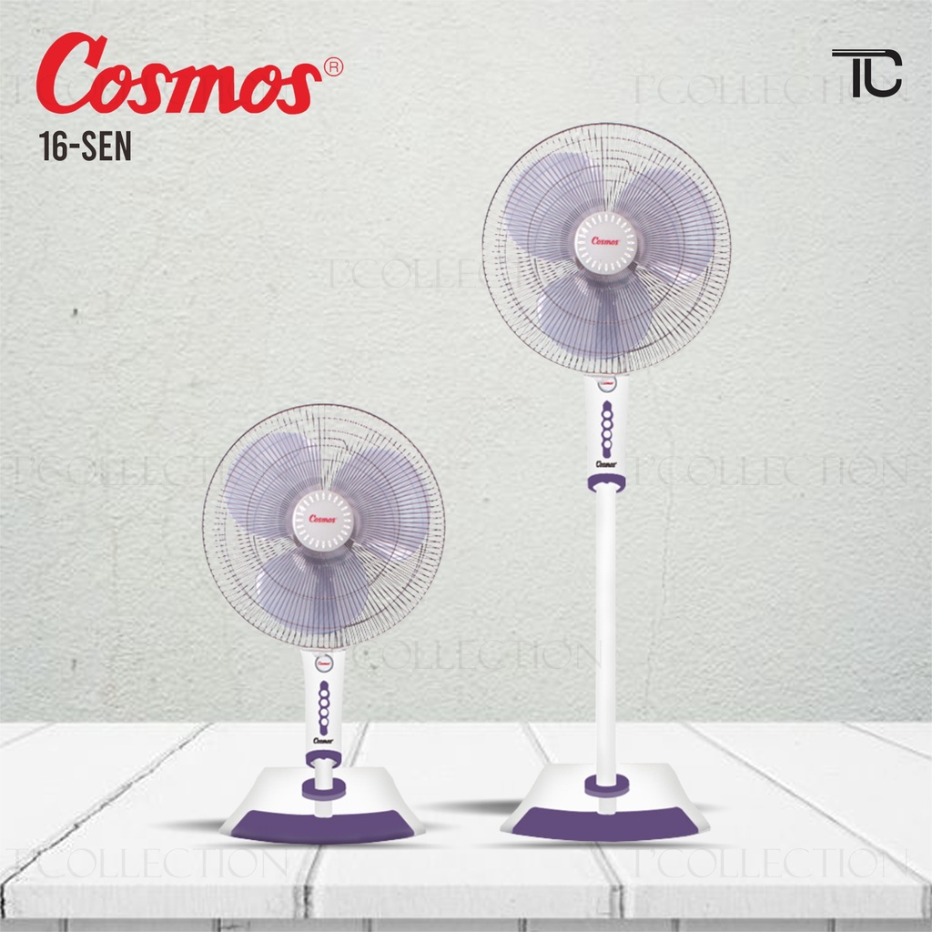 Jual COSMOS 16 SEN KIPAS ANGIN 2 IN 1 / STAND & DESK FAN 16 INCH ...
