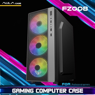 Jual Casing PC Gaming Case AULA FZ008 FZ 008 Free 3 Fan RGB | Shopee ...