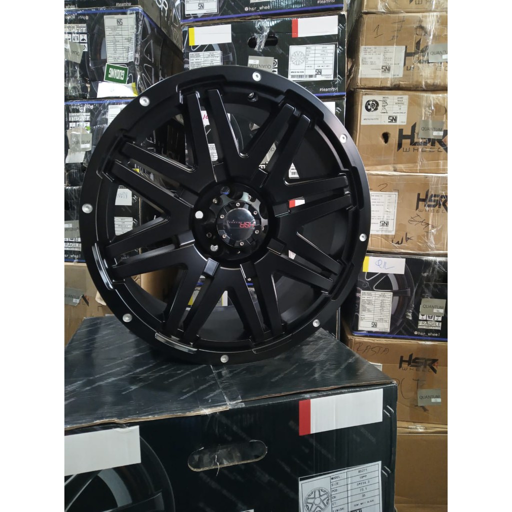 Jual Velg mobil Ring 18 HSR CONQUEST Baut 5 Grand Vitara Crv X-trail ...