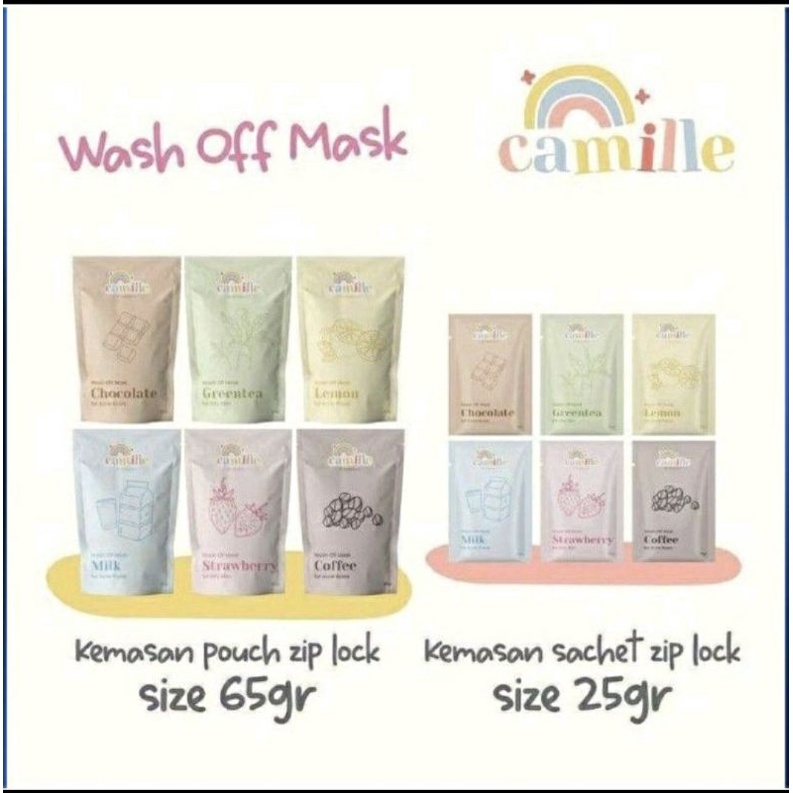 Jual CAMILLE | Camille Masker | Masker Bubuk | Original 100% | Shopee Indonesia