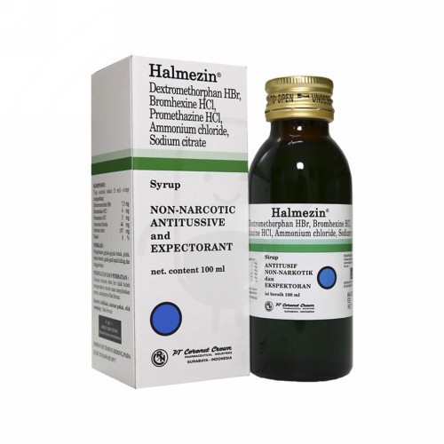 Jual Halmezin Batuk Kering dan Berdahak - Halmezin Syrup 100 ml ...