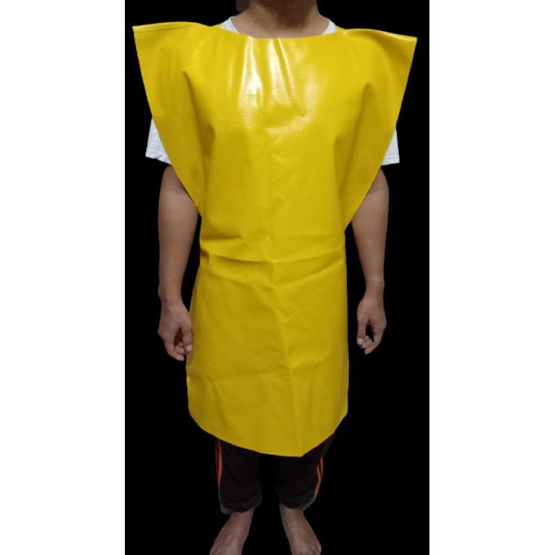 Jual APRON DADA DOUBLE BAHAN PVC ANTI AIR BANYAK PILIHAN WARNA PANJANG ...