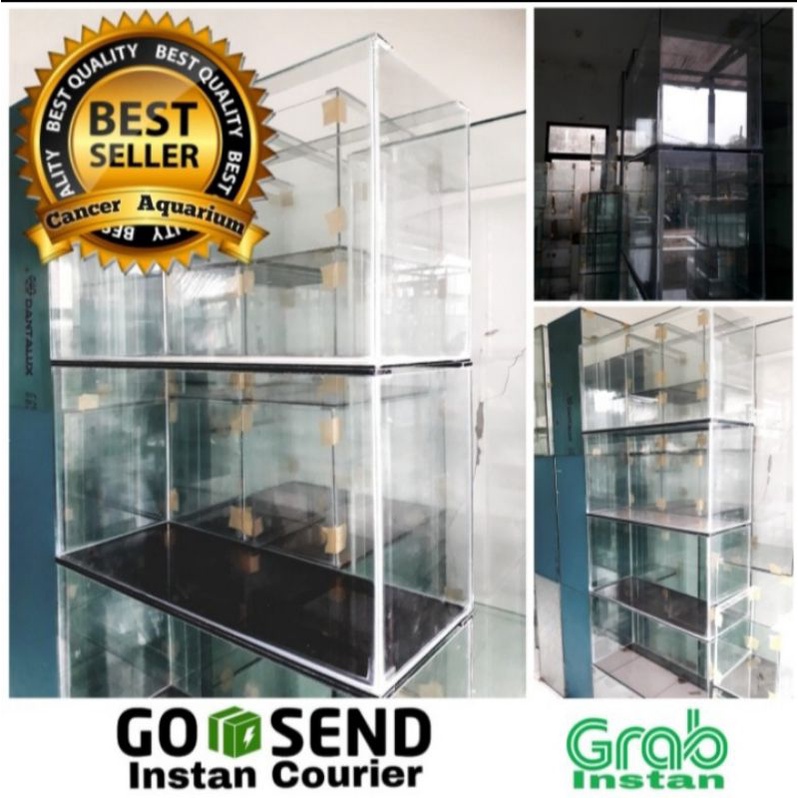 Jual AQUARIUM KACA UKURAN 75X30X40 | Shopee Indonesia
