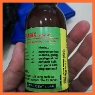 Jual Scabix : Obat Penyakit Kulit Kambing Domba Sapi Scabies Gudig ...
