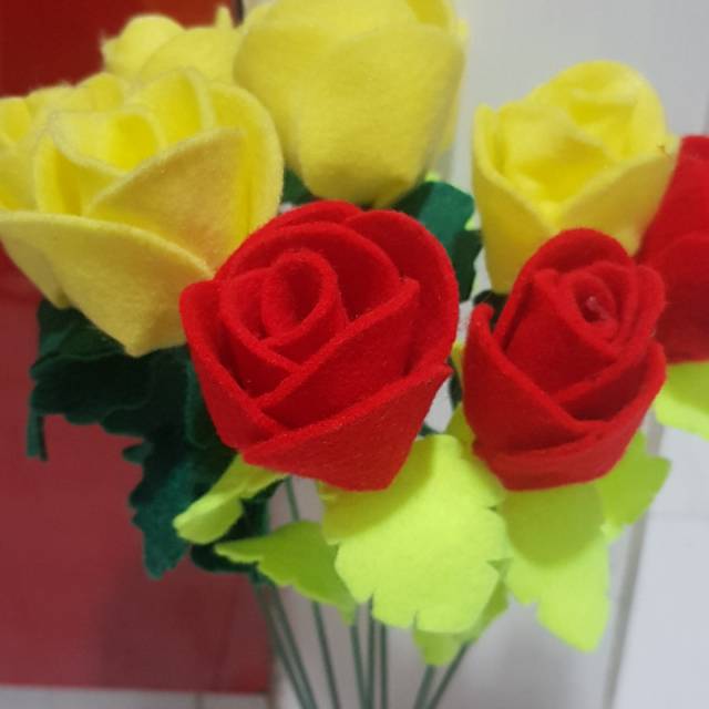 Inilah Contoh Vas Bunga Dari Kain Flanel yang Lagi Viral - Informasi ...