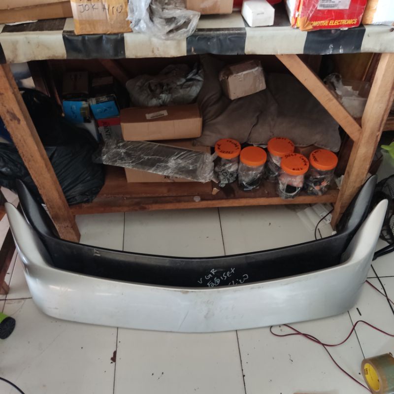 Jual spoiler wing sayap mitsubishi galant hiu v6-24 vr4 | Shopee Indonesia