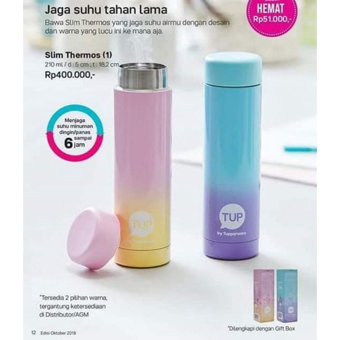 Jual Slim Thermos (1pc) | Shopee Indonesia