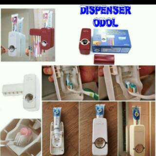 Jual Dispenser odol. MERAH & PUTIH | Shopee Indonesia