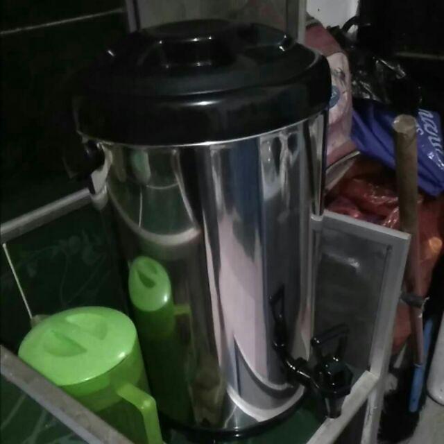 Dispenser Teh Dispenser Kopi 10L DRINK JAR Milktea Bucket Stainless ...