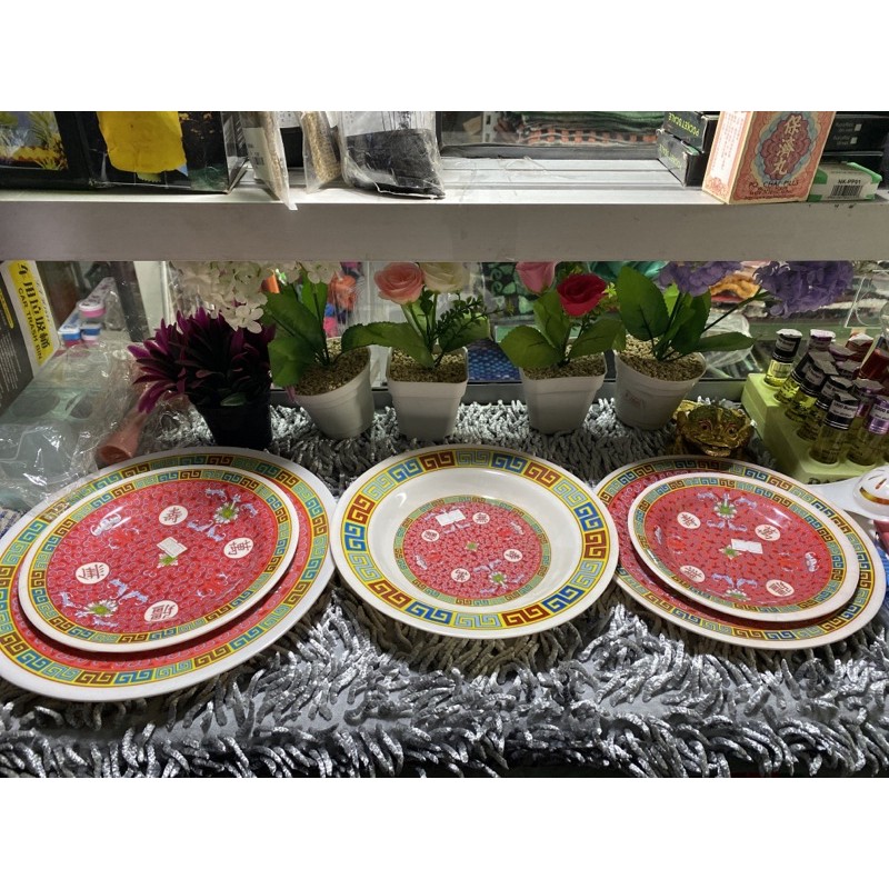 Jual Piring Motif China Melamine SNI 15CM - Piring lauk Motif Gambar ...
