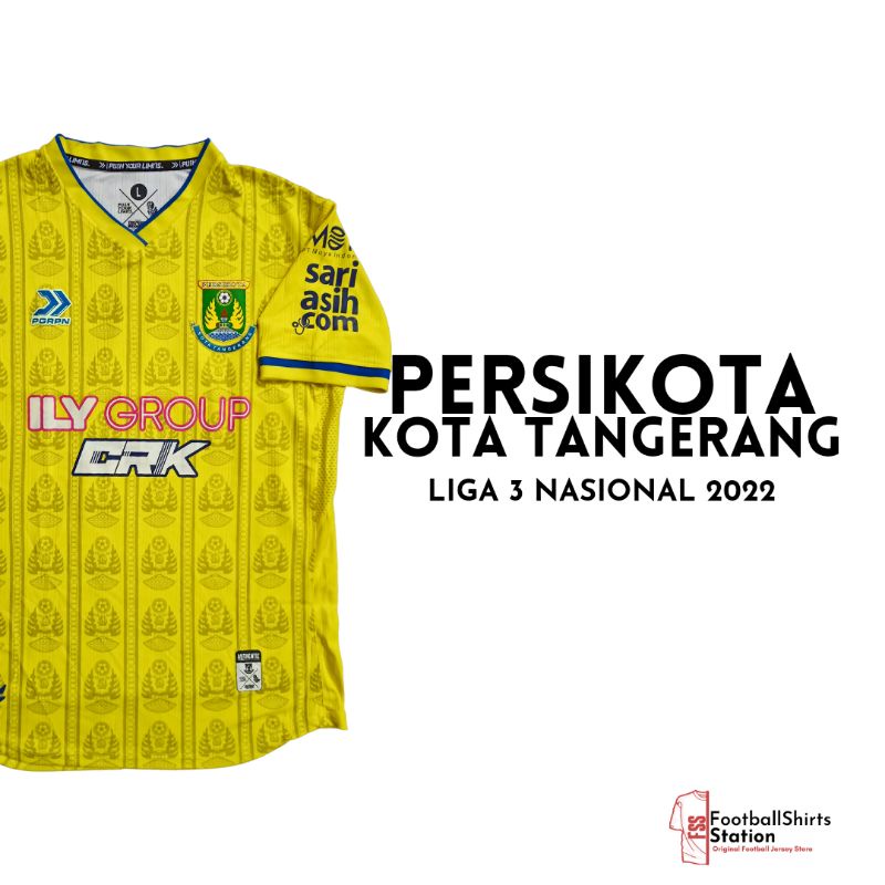 Jual Jersey Persikota Kota Tangerang Player Issue Home Liga 3 Nasional ...
