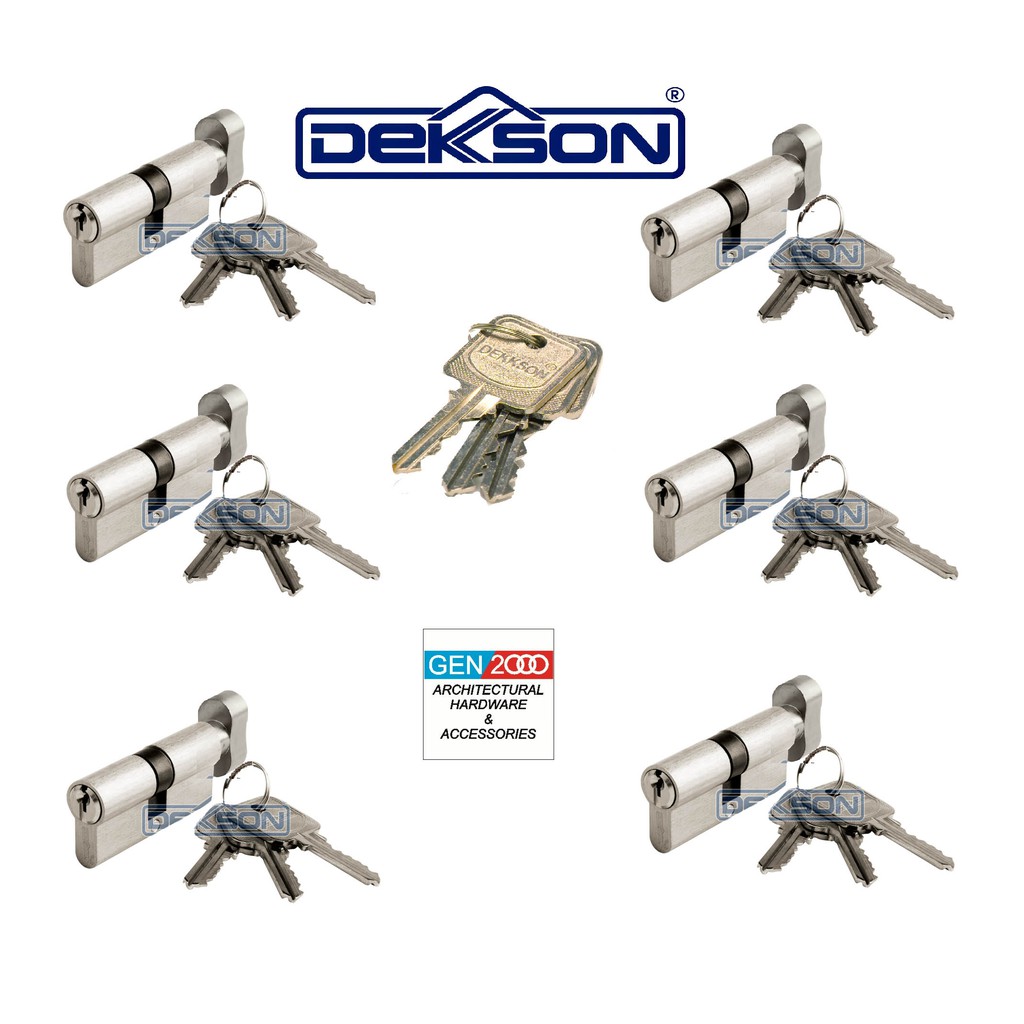 Jual Master Key Cylinder Dekkson TC DL 60 MM Kunci Silinder Knob Thumbturn | Shopee Indonesia