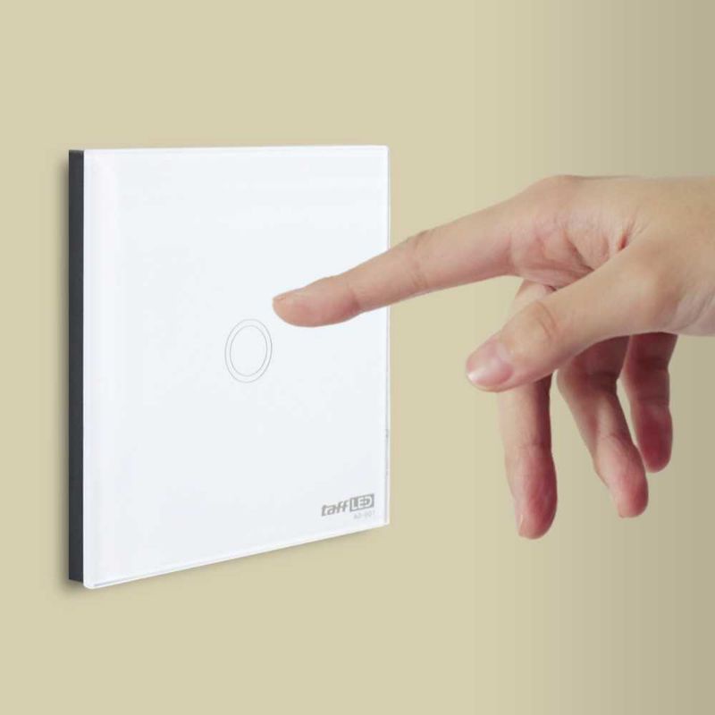 Jual Saklar Lampu Rumah Sensor Sentuh / Saklar Lampu Luxury Touch LED ...