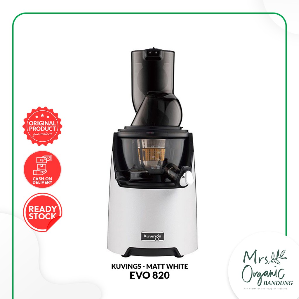 Jual Blender Slow Juicer Kuvings Evo 820 Matt White | Shopee Indonesia