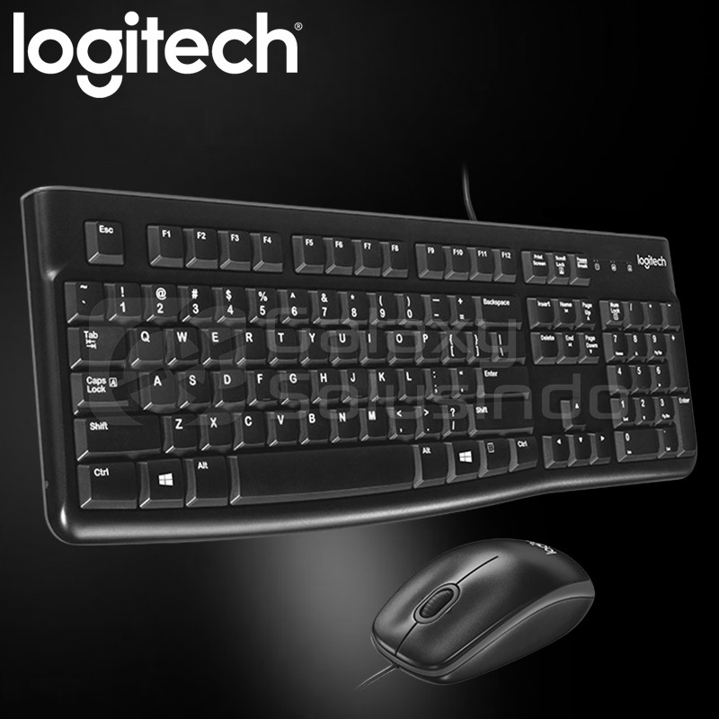 Jual LOGITECH MK120 COMBO USB KEYBOARD & MOUSE | Shopee Indonesia