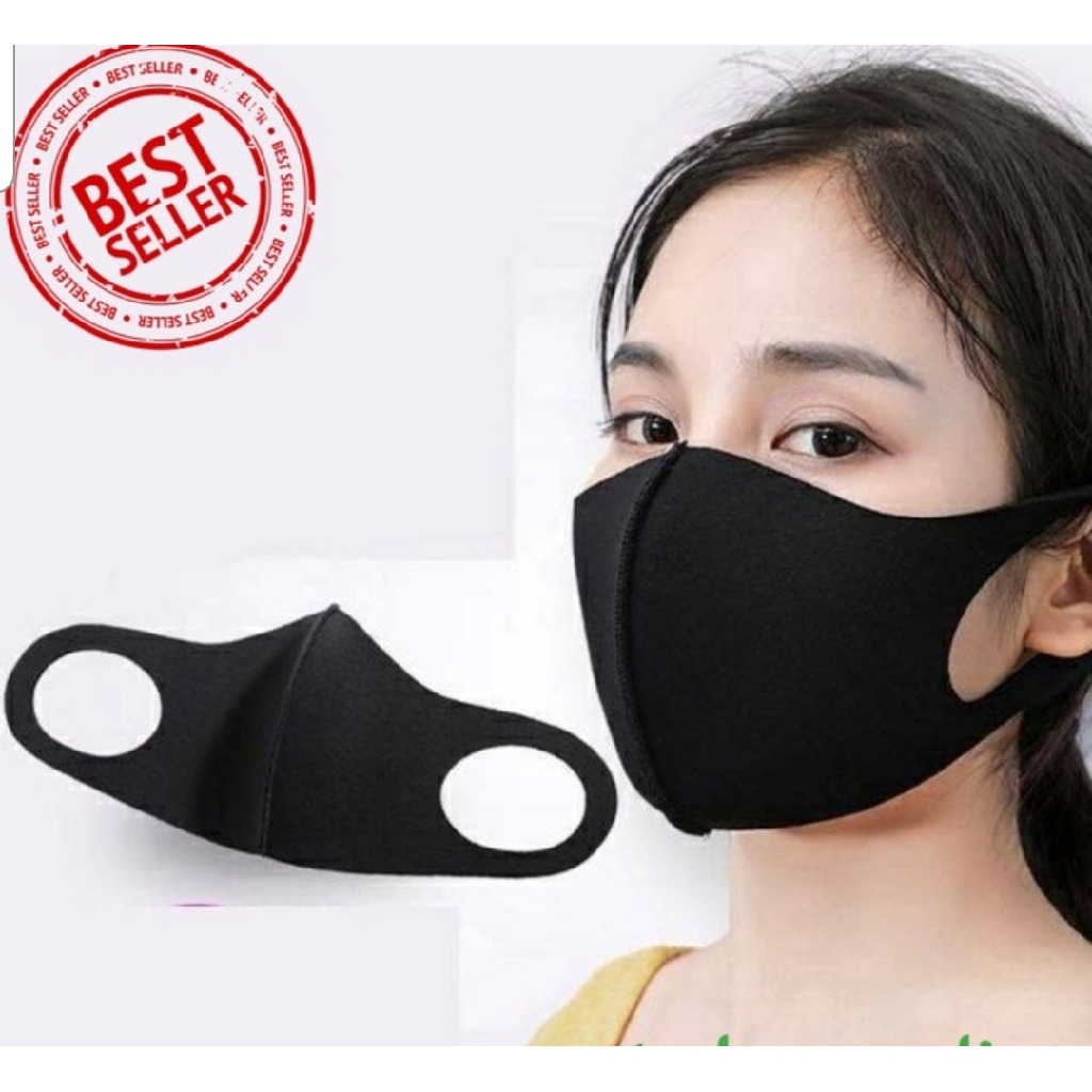 MASKER KAIN SCUBA - SPONGE - MASKER MOTOR - HITAM M843 | Shopee Indonesia