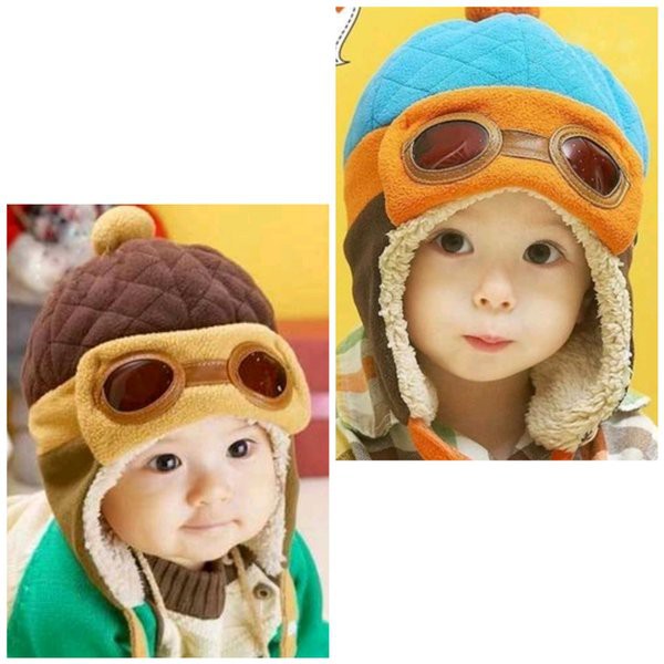 Jual Penawaranspesial topi pilot korea anak ( korean cap bayi, kupluk ...