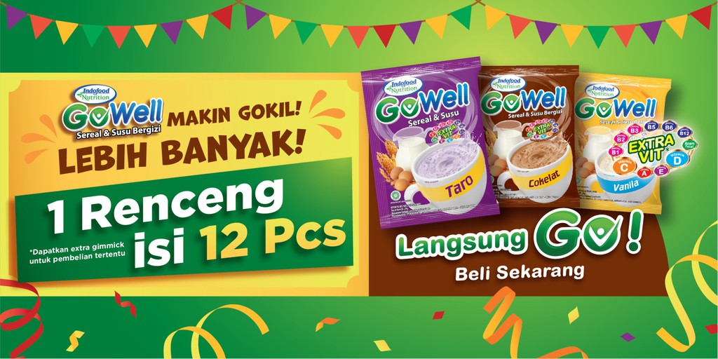 Toko Online GoWell Sereal Official Shop | Shopee Indonesia