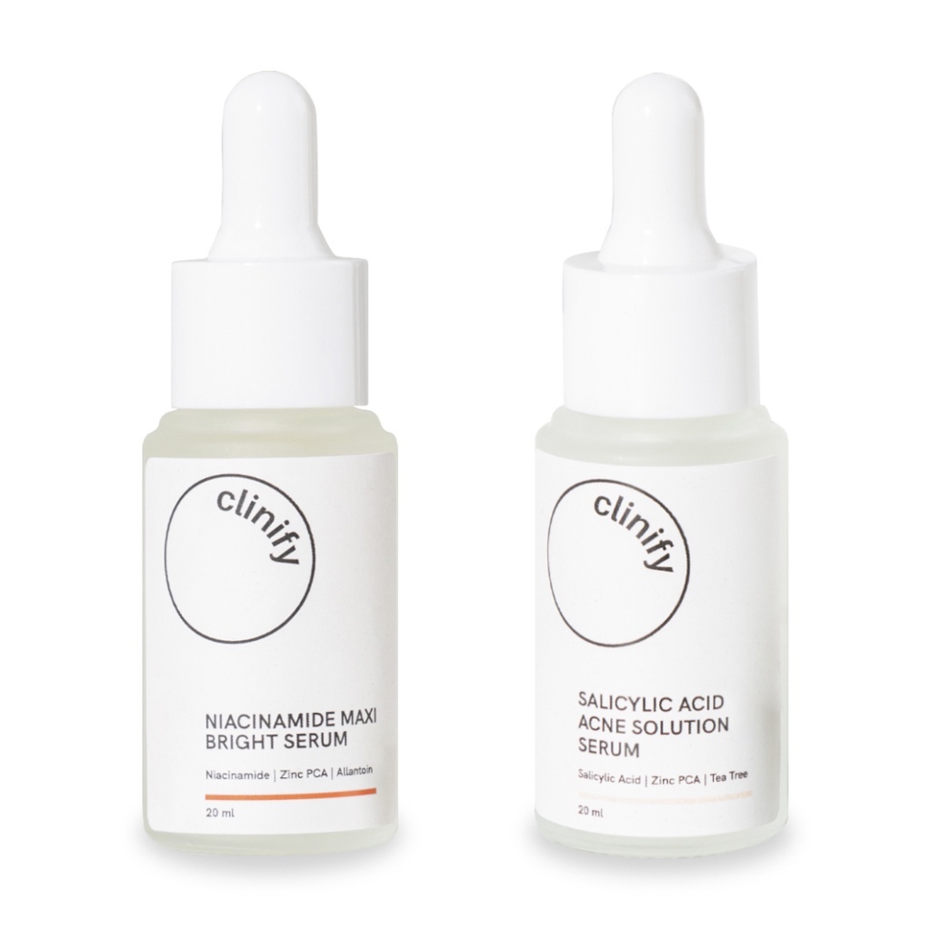 Jual Clinify Bundling Niacinamide Maxi Bright Serum & Salicylic Acid ...