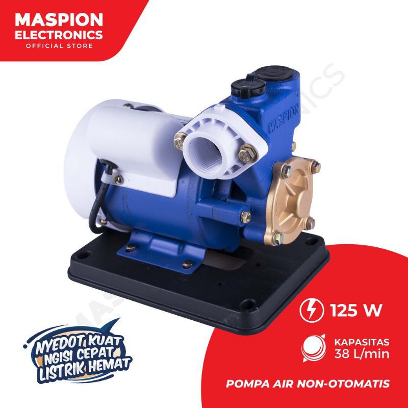 Jual MASPION POMPA AIR MWP 125 KMA NON OTOMATIS / MASPION MWP-128 BAT ...