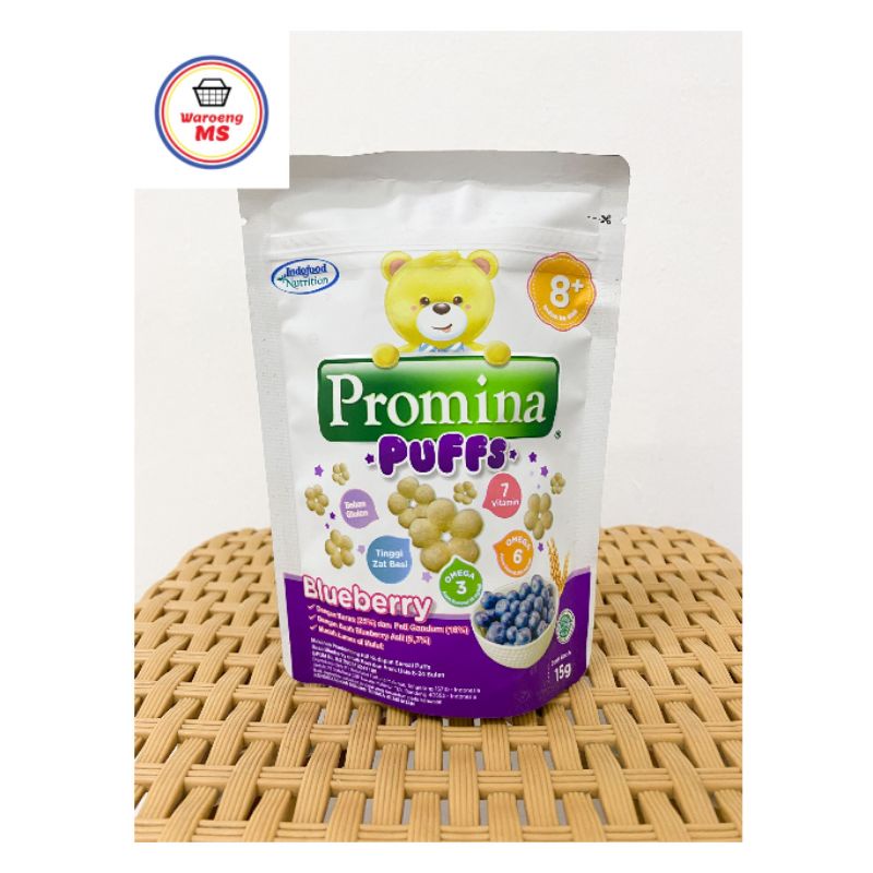 Jual Promina Puffs Blueberry 15GR | Shopee Indonesia