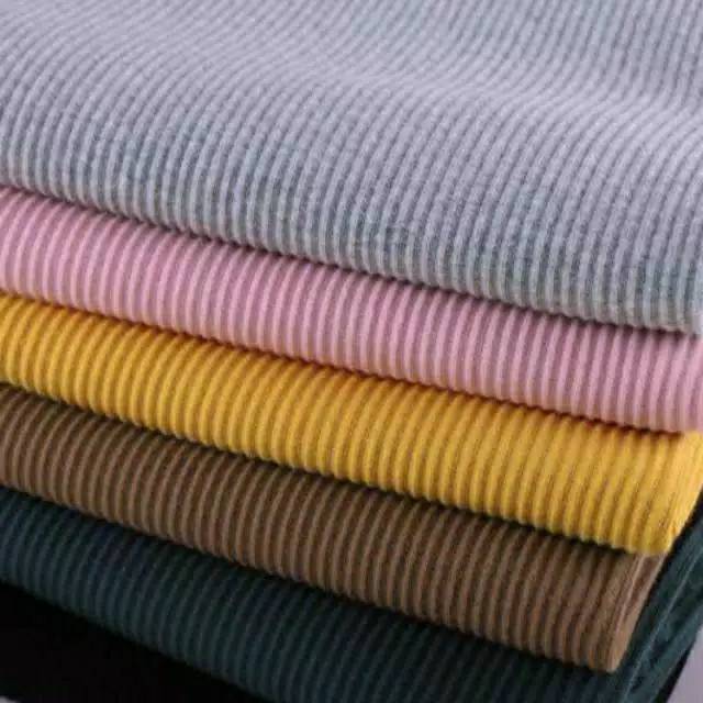 Jual Kain Rib (Bur) Fleece 50cm Indonesia|Shopee Indonesia