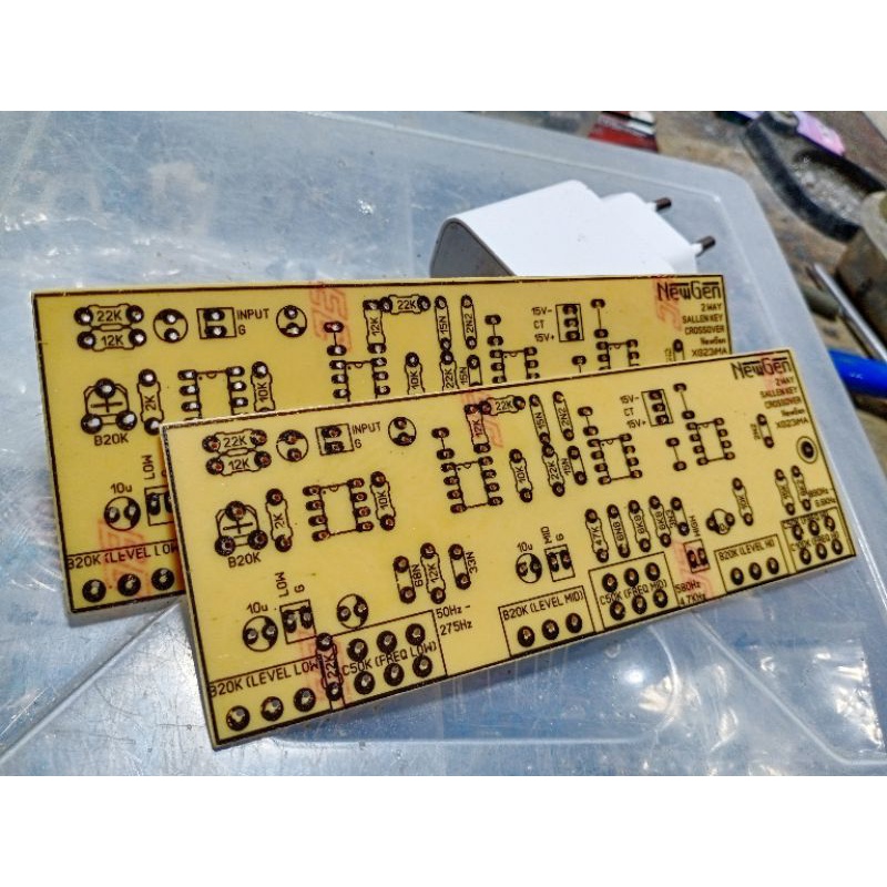 Jual PCB CROSSOVER 3 WAY SIMPEL INDEPENDEN | Shopee Indonesia