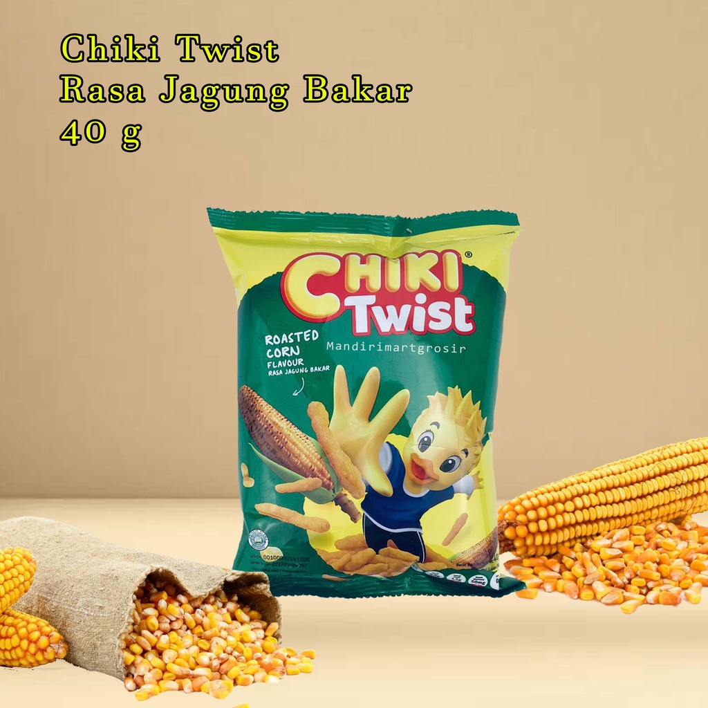 Jual Chiki twist / Jagung Bakar / 40g / Ciki | Shopee Indonesia