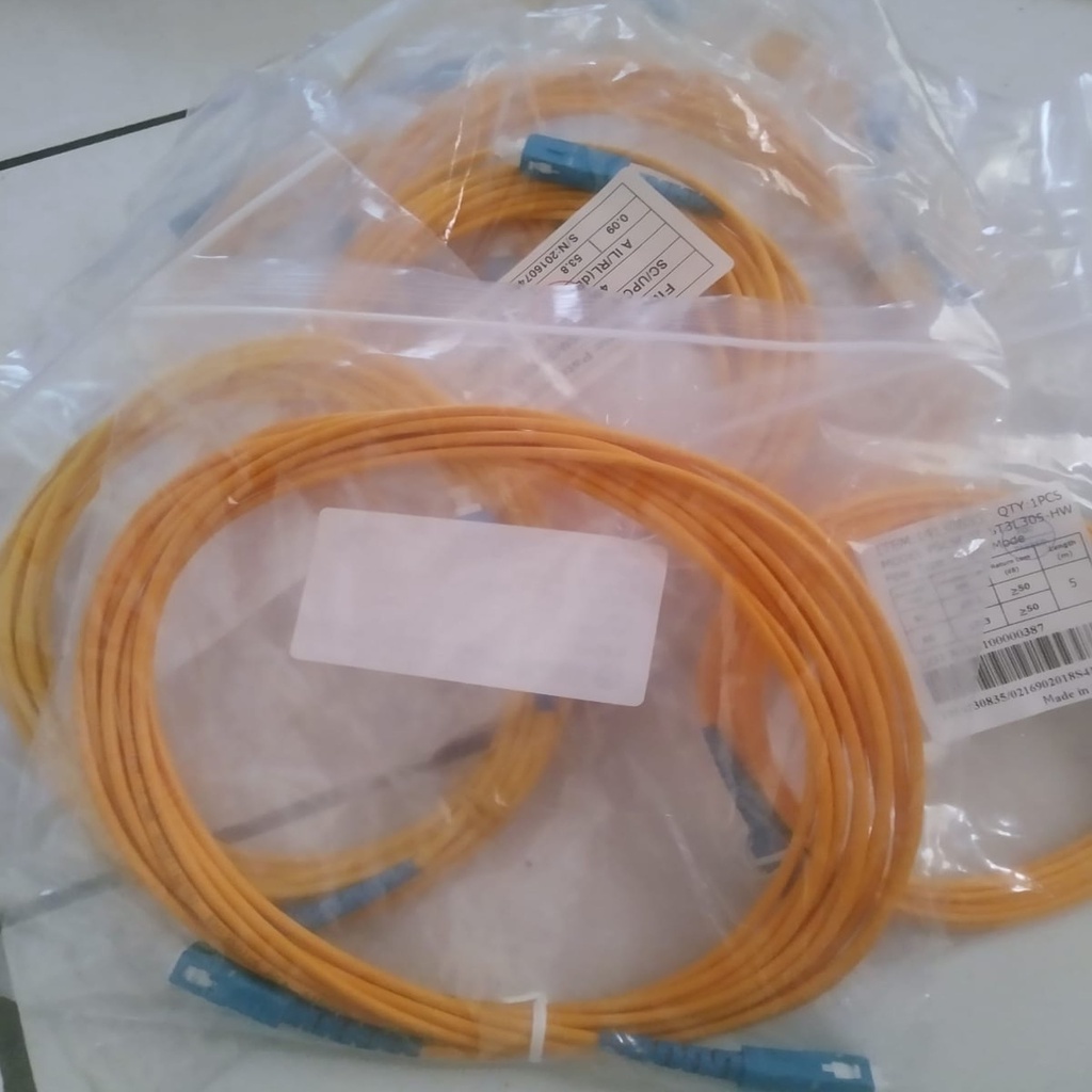 Jual Kabel kuning fiber optik patch cord Indonesia|Shopee Indonesia